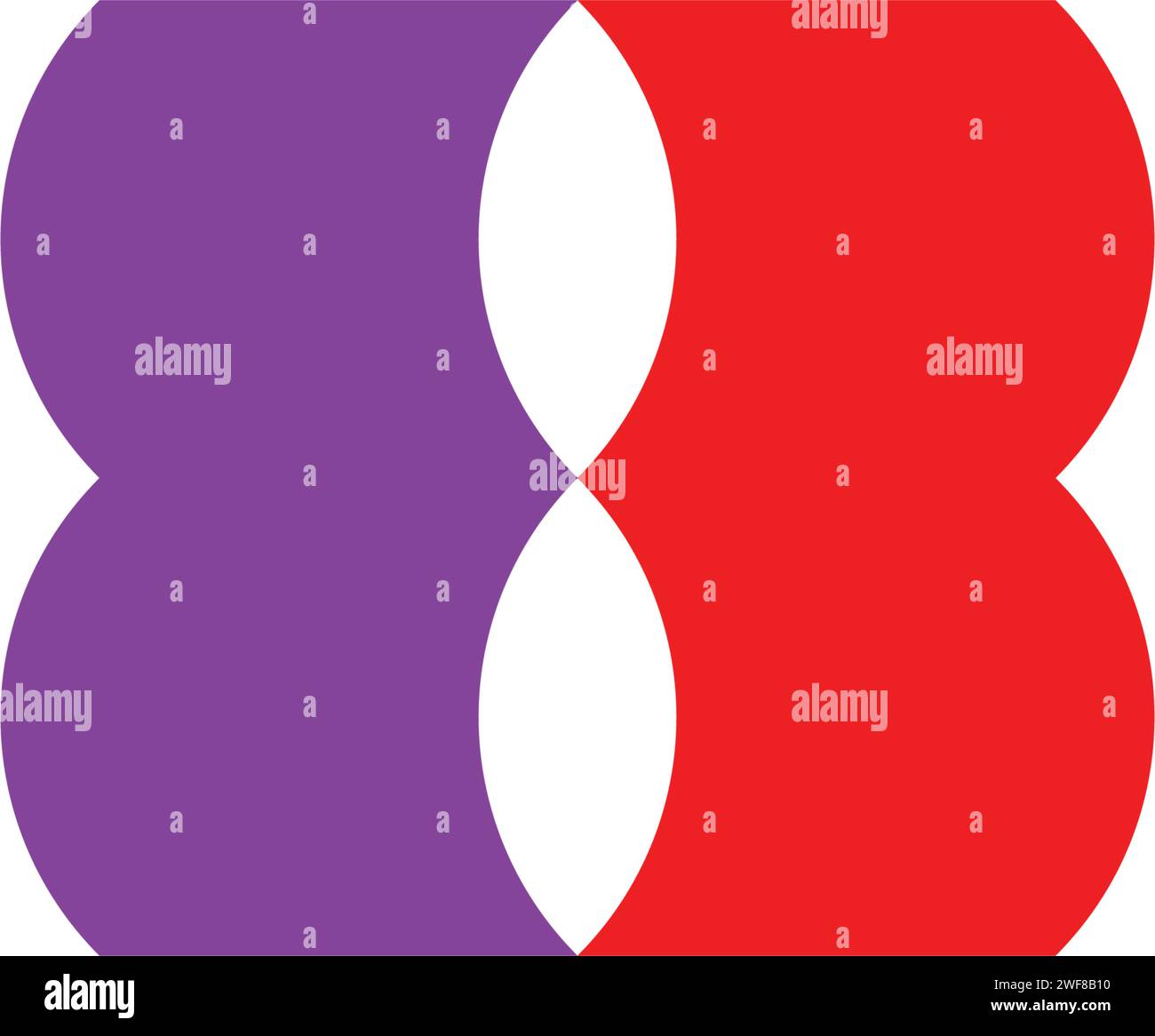 number 8 logo birthday anniversary icon vector Stock Vector Image & Art ...