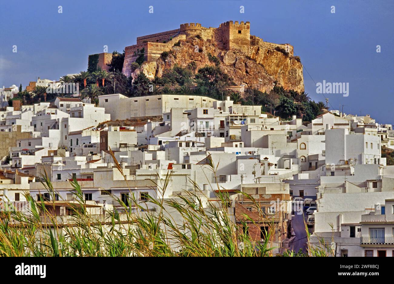Castillo de Salobreña, Arab fortress, 10th century, over town of ...