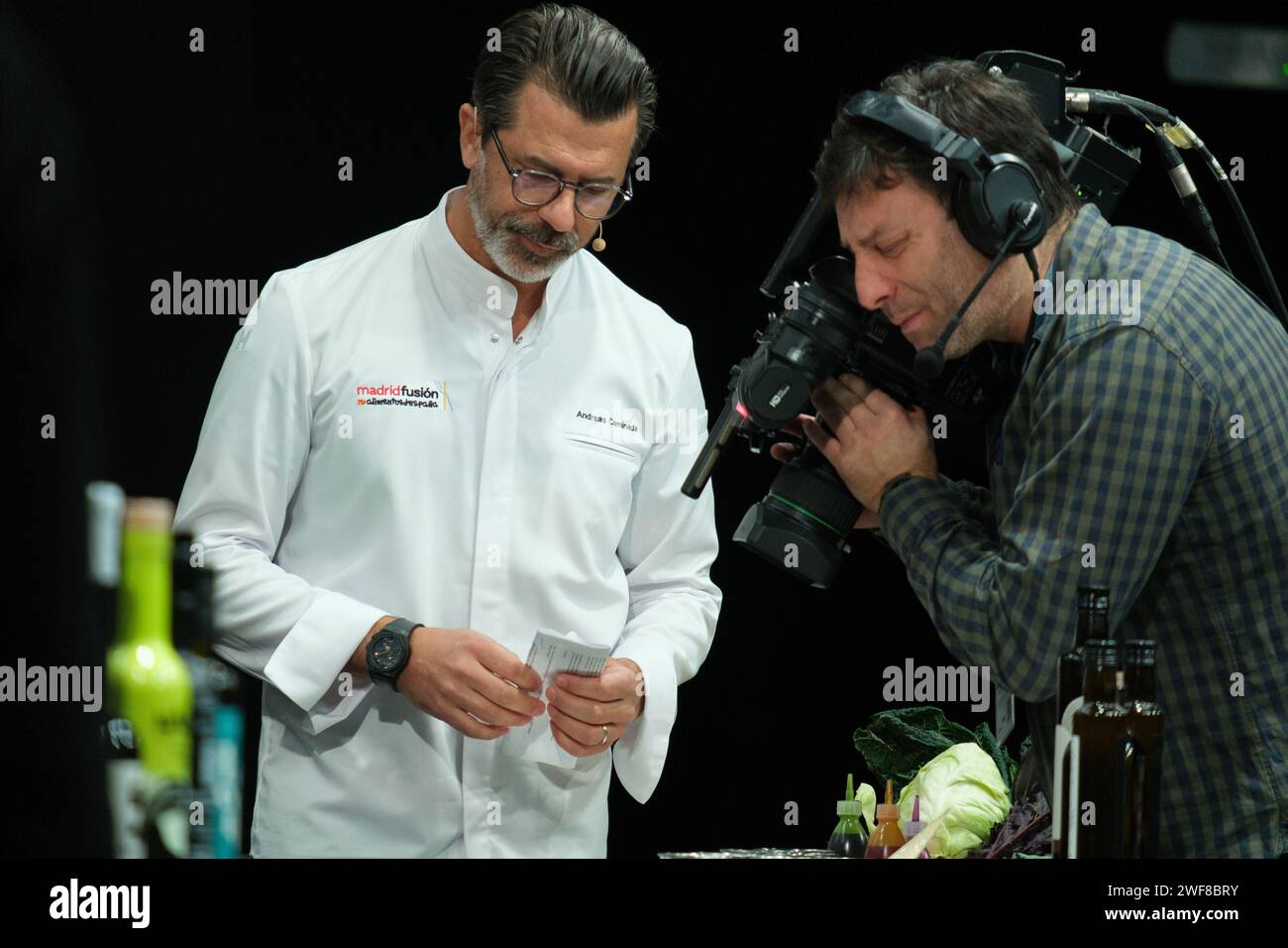 Swiss chef Andreas Caminada from Schloss Schauenstein during the ...