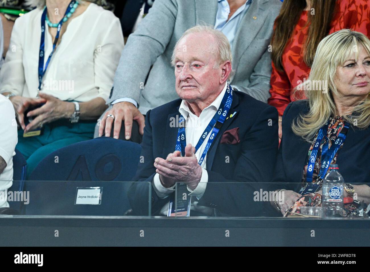 Australian former tennis player Rodney George Rod Laver AC MBE during ...