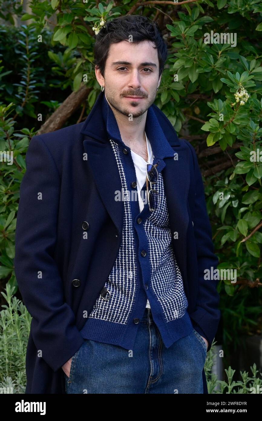 Rome, Italy. 29th Jan, 2024. Gianluca Zaccaria attends the photocall of ...