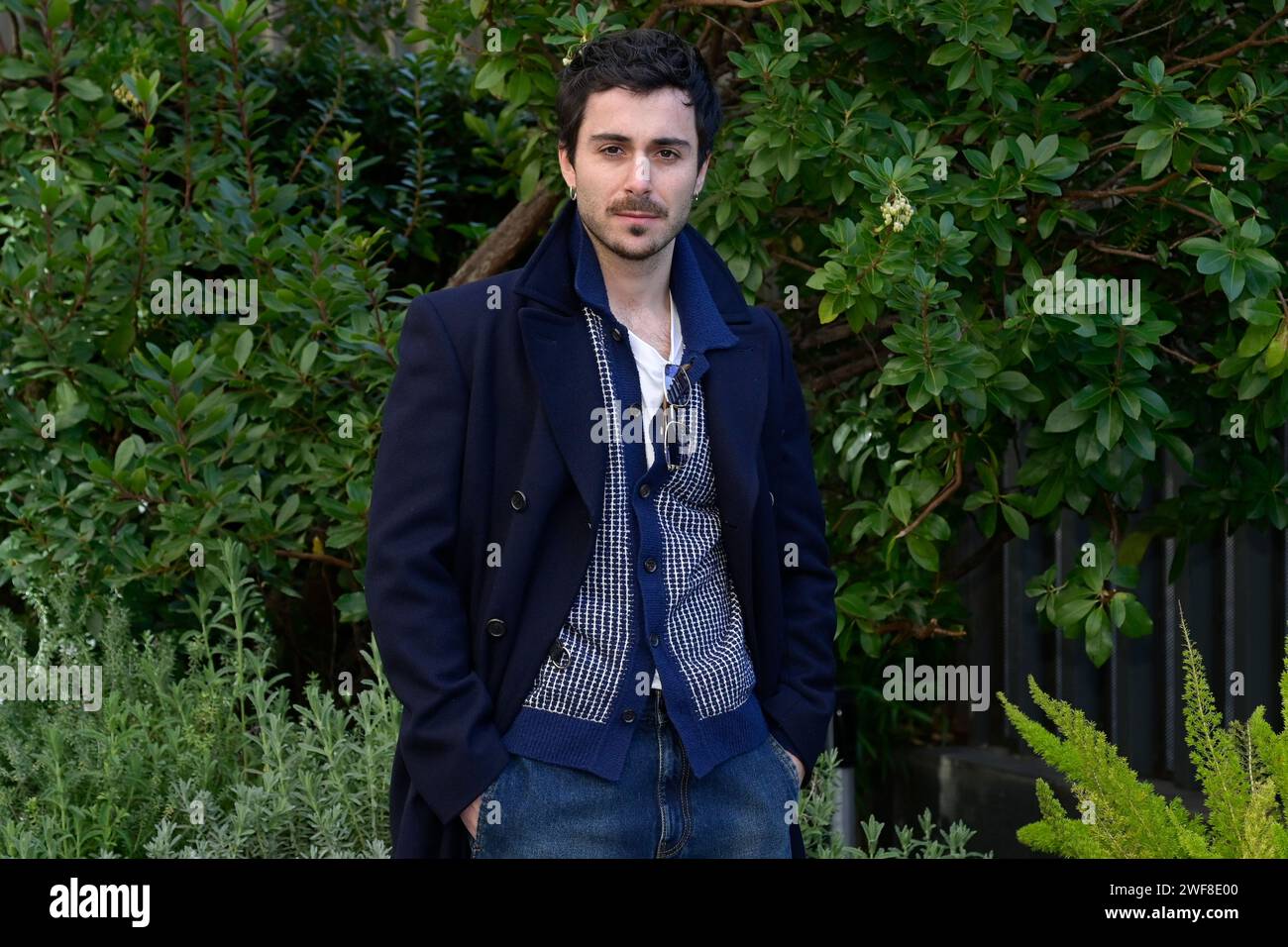 Rome, Italy. 29th Jan, 2024. Gianluca Zaccaria attends the photocall of ...