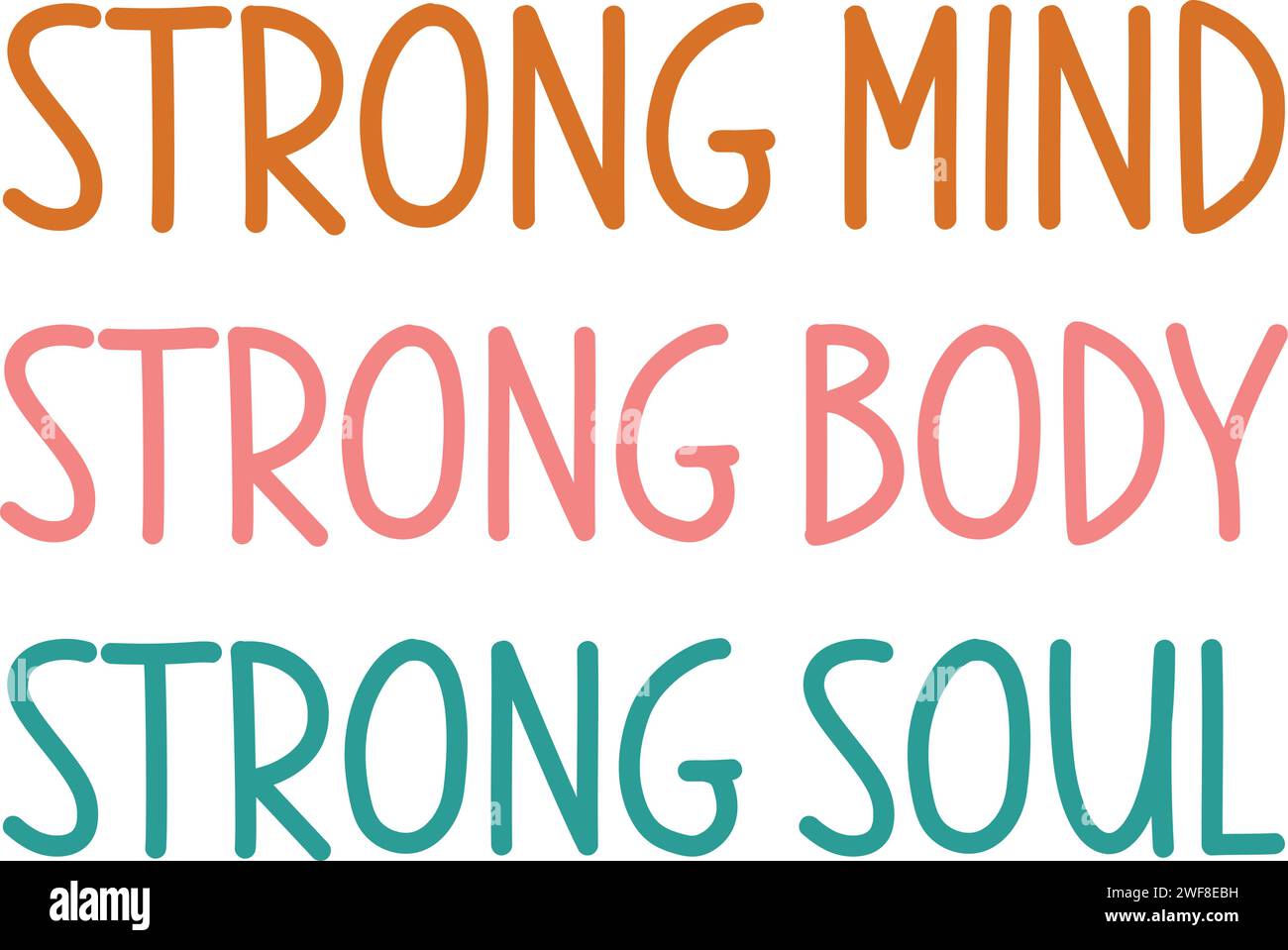Strong mind strong body strong soul hi-res stock photography and images ...