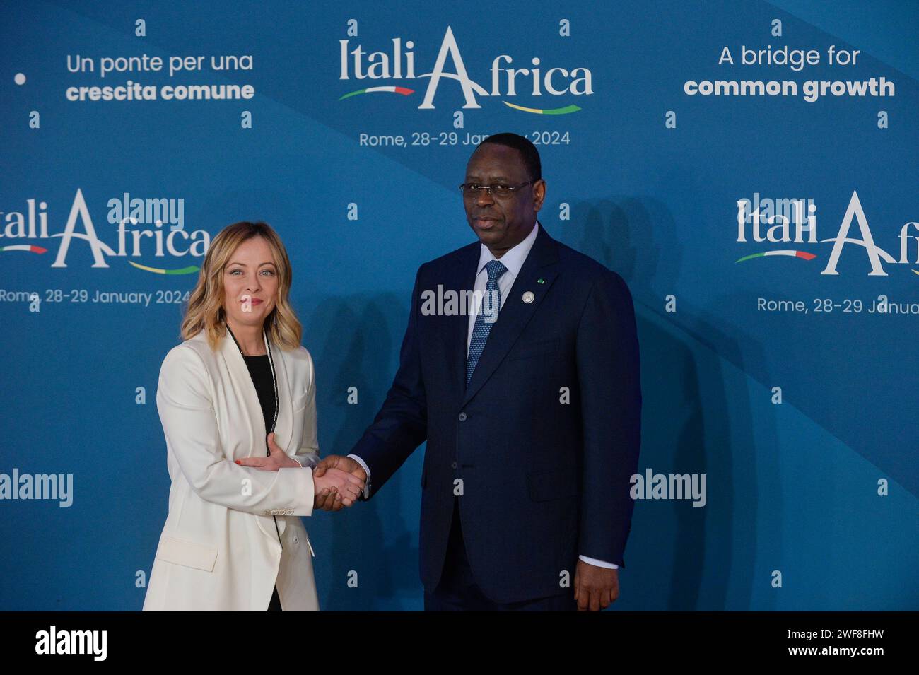 Rome - Senate Italy Africa Summit entitled ItaliAfrica A bridge common ...