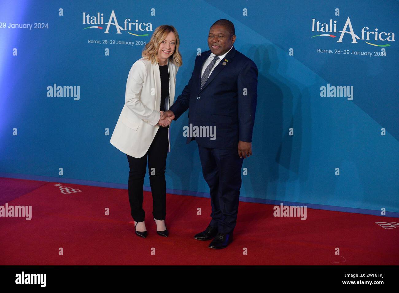 Rome - Senate Italy Africa Summit entitled ItaliAfrica A bridge common ...