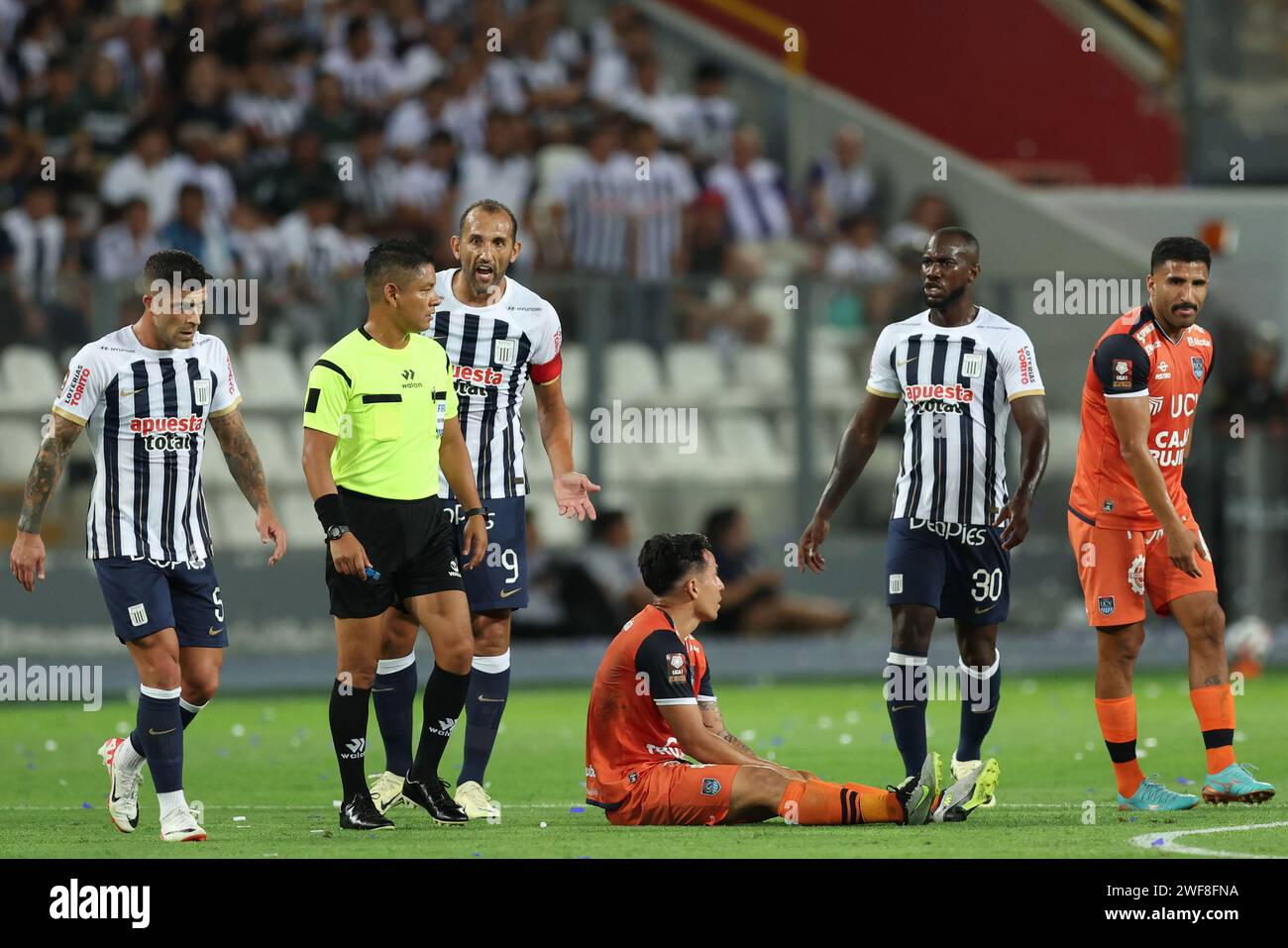 Hernan Barcos of Alianza Lima during the Liga 1 match between Alianza ...