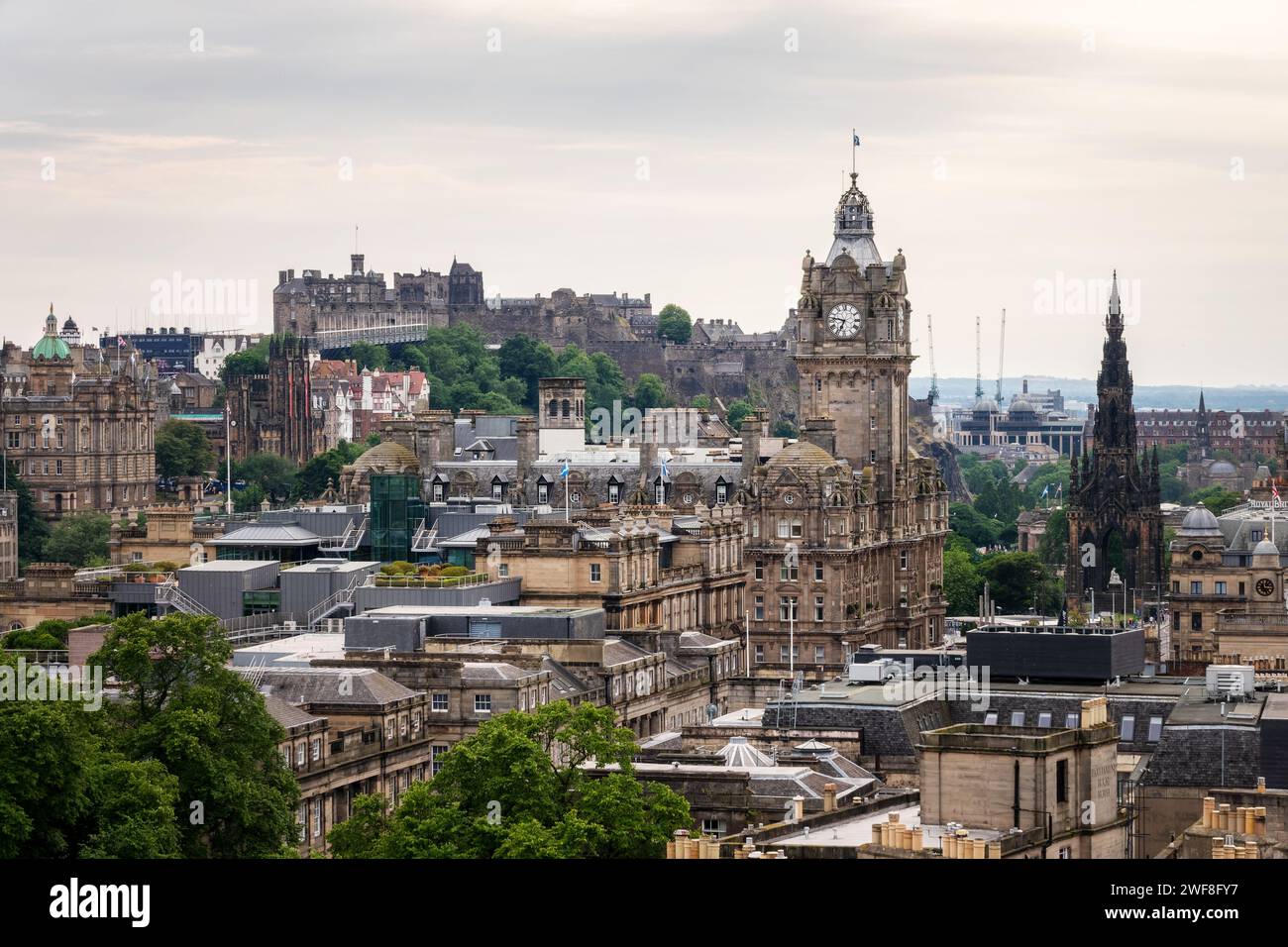 Aerial view of leith hi-res stock photography and images - Alamy