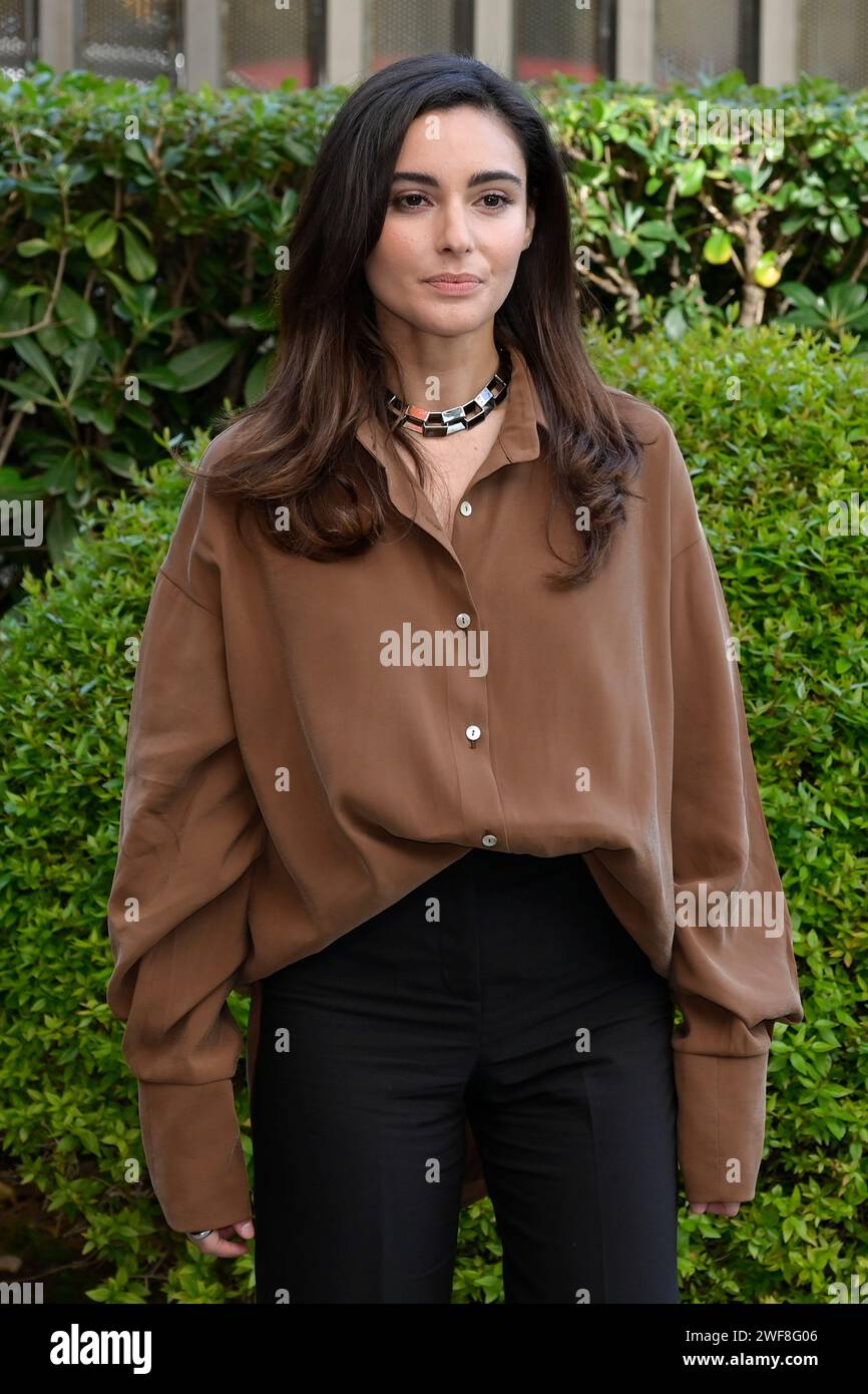 Rome, Italy. 29th Jan, 2024. Chiara Celotto attends the photocall of ...