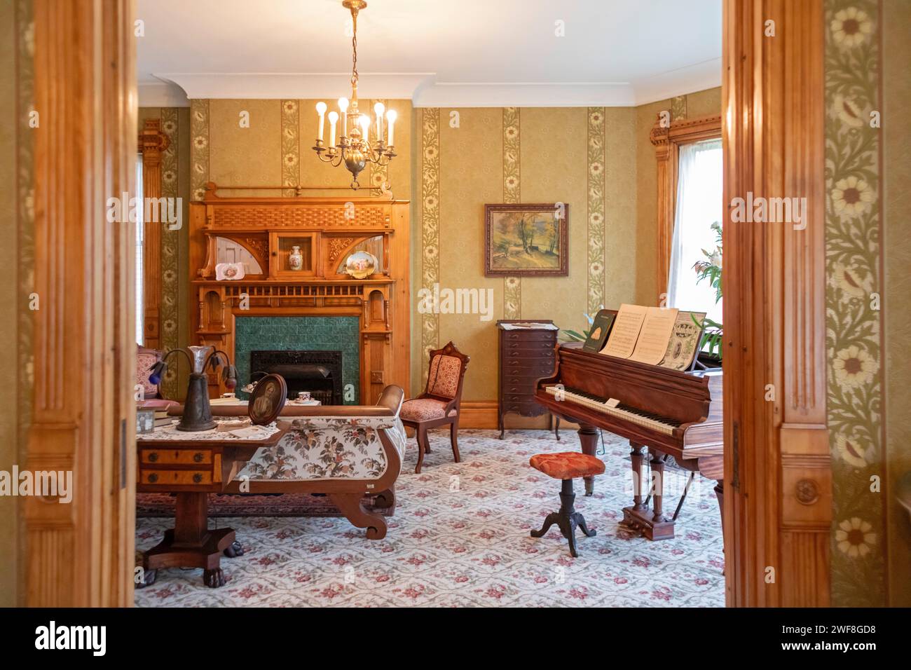 Muskegon, Michigan - The Thomas Hume house at the Hackley and Hume ...