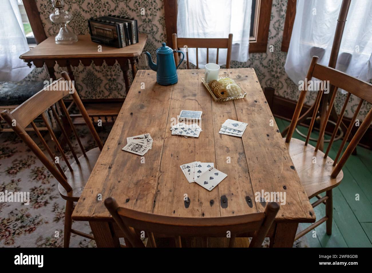 Muskegon, Michigan - Coachmen's quarters in the City Barn, a garage at ...