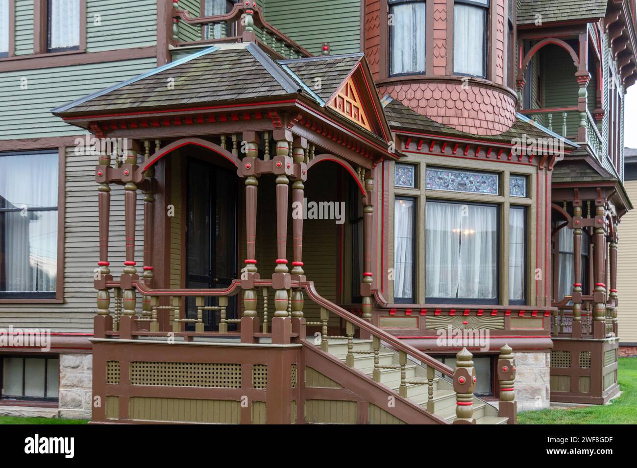 Muskegon, Michigan - The Thomas Hume house at the Hackley and Hume ...