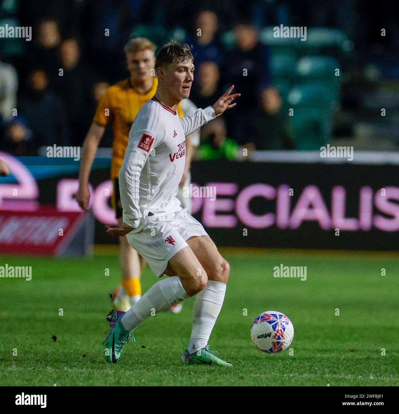 Rodney Parade, Newport, UK. 28th Jan, 2024. FA Cup Fourth Round ...