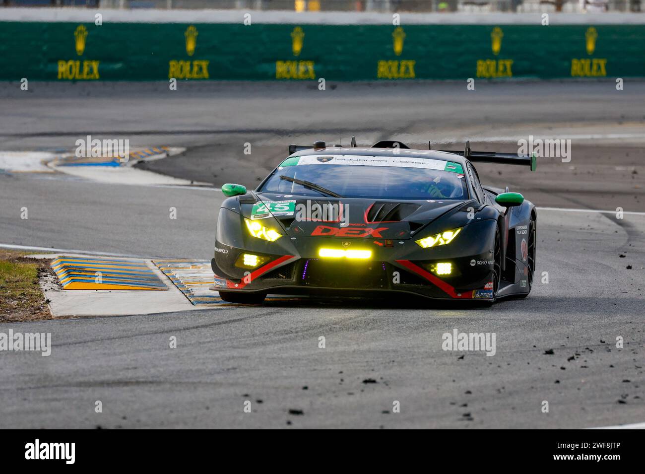 DAYTONA, FL - JANUARY 28: The #45 Wayne Taylor Racing with Andretti ...