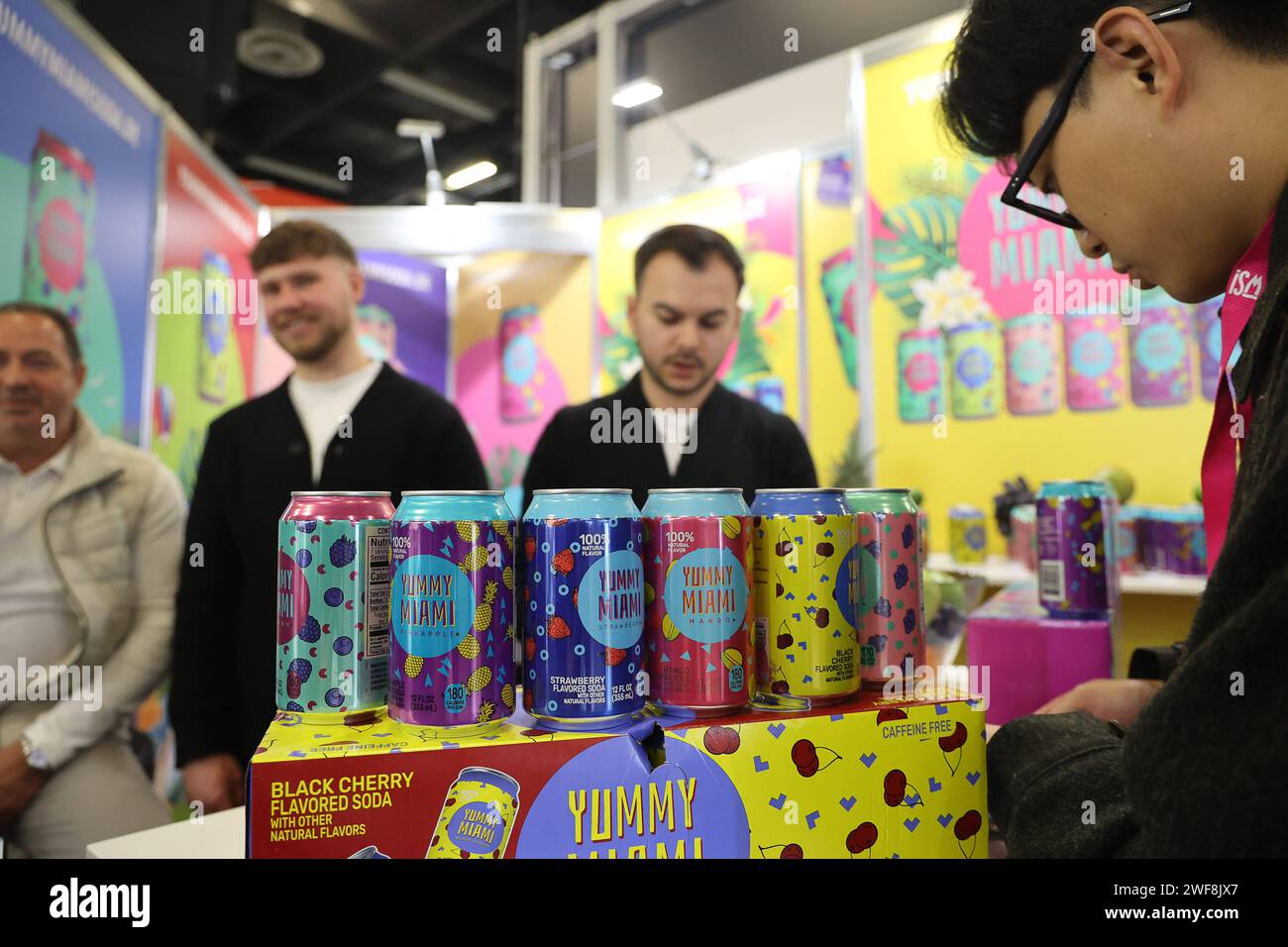 Koeln ISM, die weltweit groesste Messe fuer Sueßwaren und Snacks in Koeln, 29.01.24, ISM, die ...