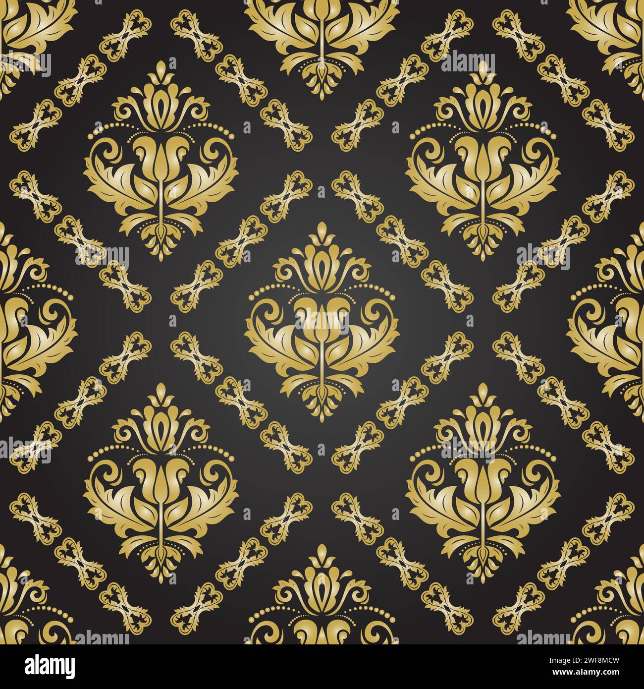 Classic seamless vector pattern. Damask orient ornament. Classic ...