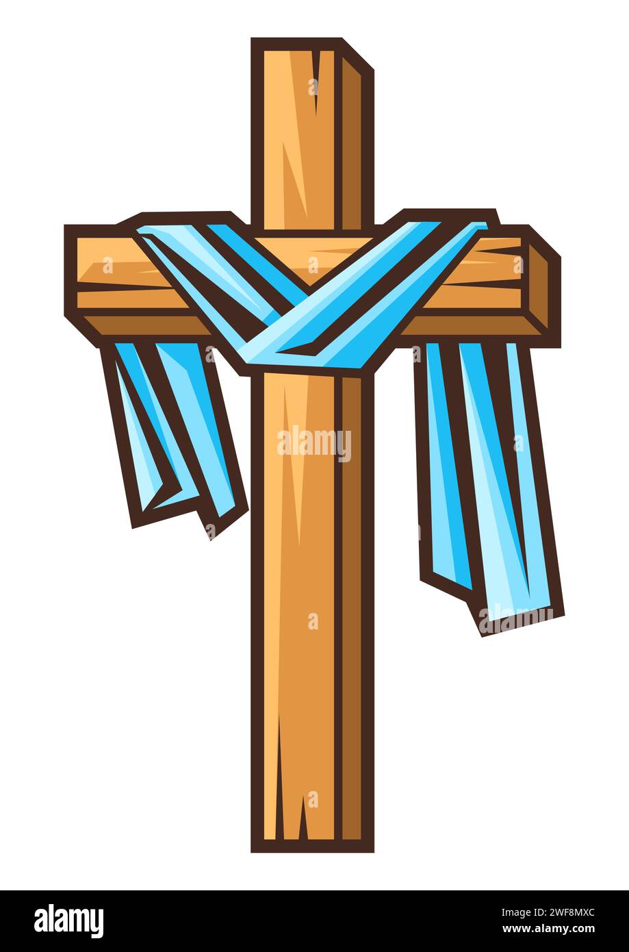 Jesus christ cross symbol for easter day Cut Out Stock Images ...