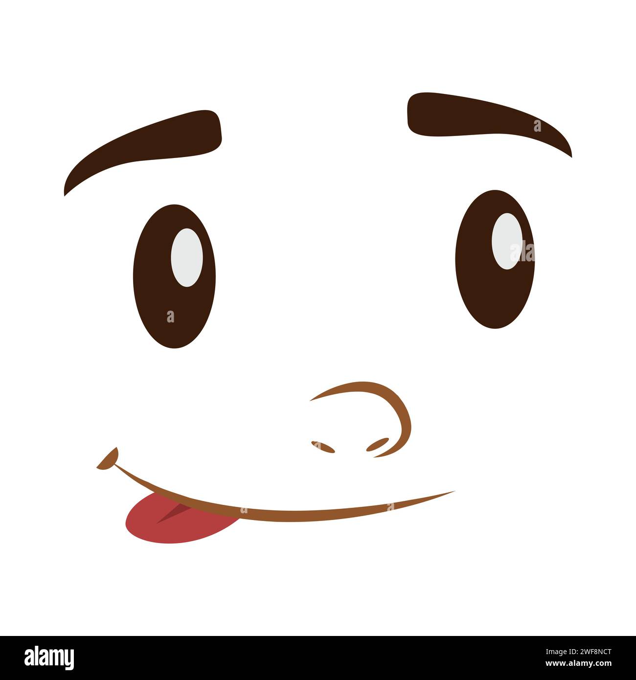 Heart character sad expression Cut Out Stock Images & Pictures - Alamy