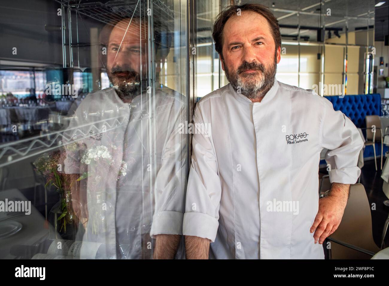 Mikel Santamaria renowned Michelin starry chef on botton of Urgull area ...