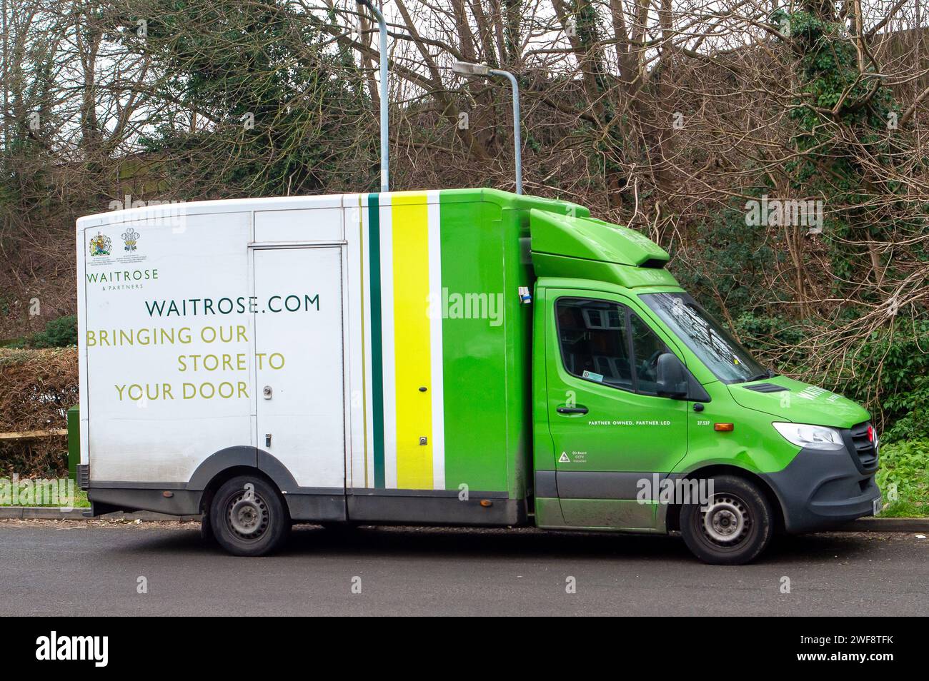 Waitrose grocery deliveries hi-res stock photography and images - Alamy