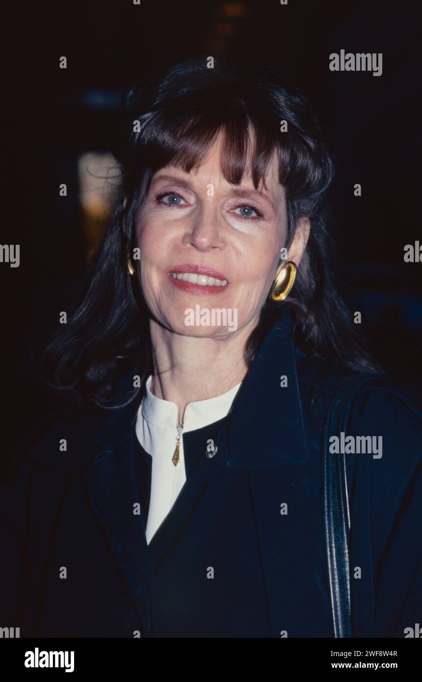 Barbara Feldon in New York City in April 1995. Photo Credit: Henry ...