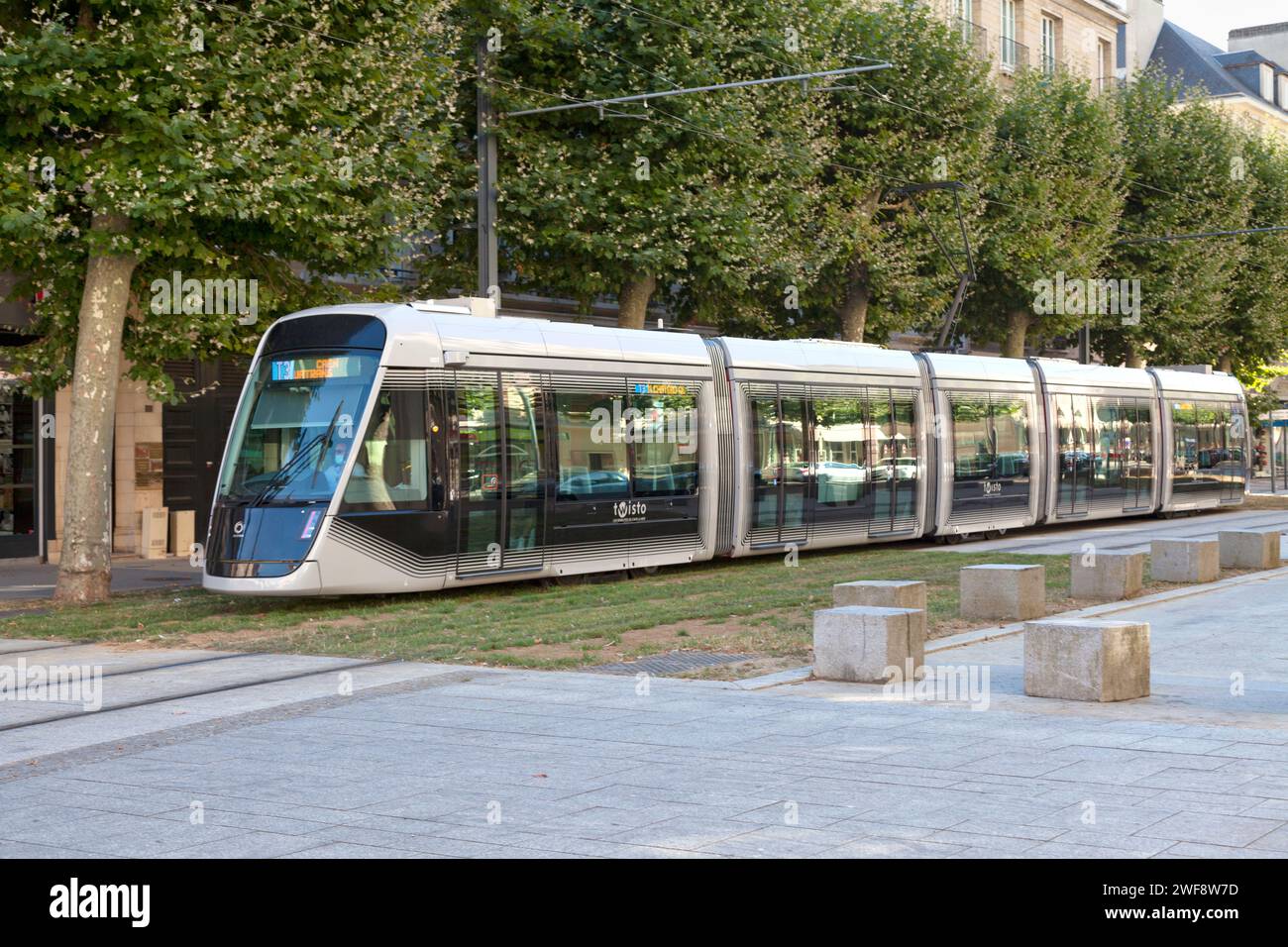 Caen tramway hi-res stock photography and images - Alamy