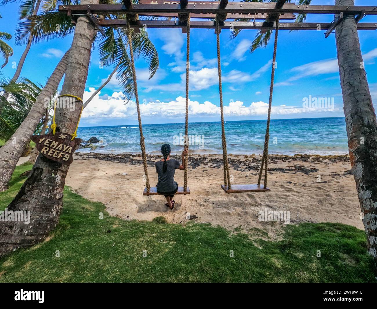 Caribbean paradise, Little Corn Island, Nicaragua Stock Photo - Alamy