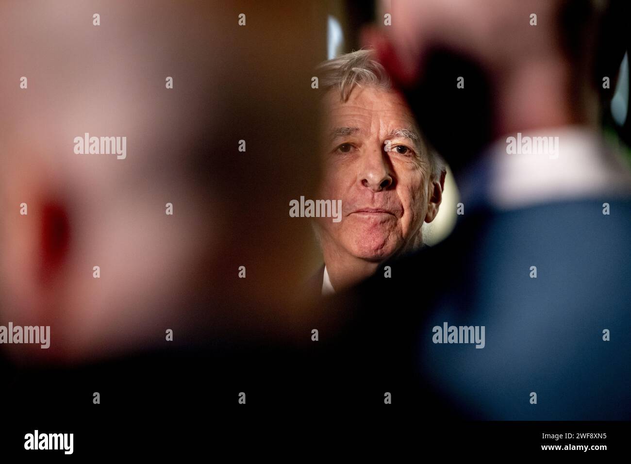 THE HAGUE - Informer Ronald Plasterk after a conversation with the ...
