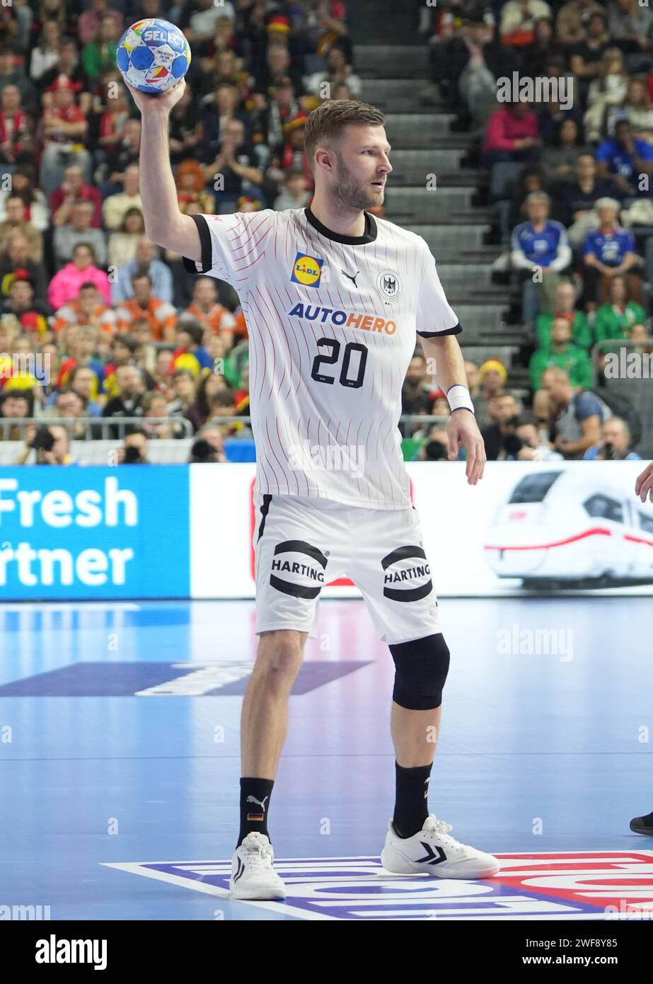 Cologne, Allemagne. 28th Jan, 2024. Philipp Weber of Germany during the ...