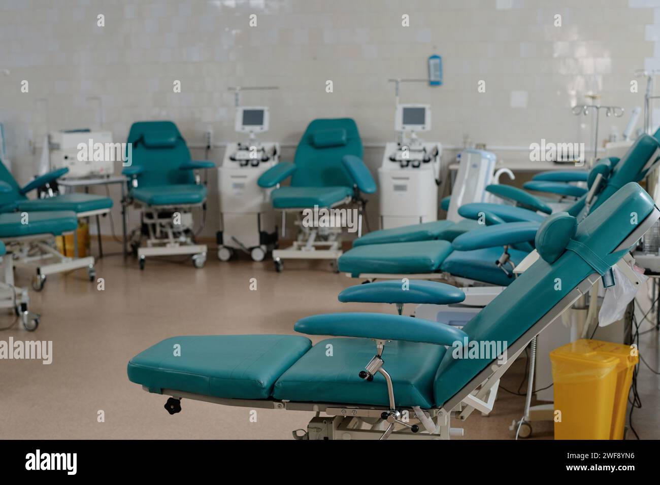 Blood transfusion station hi-res stock photography and images - Alamy