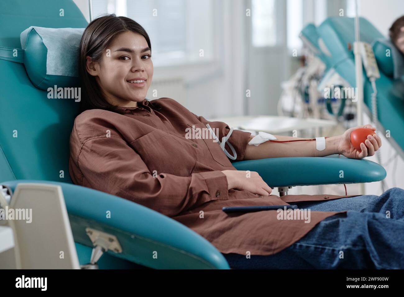 Blood donating chair hi-res stock photography and images - Alamy