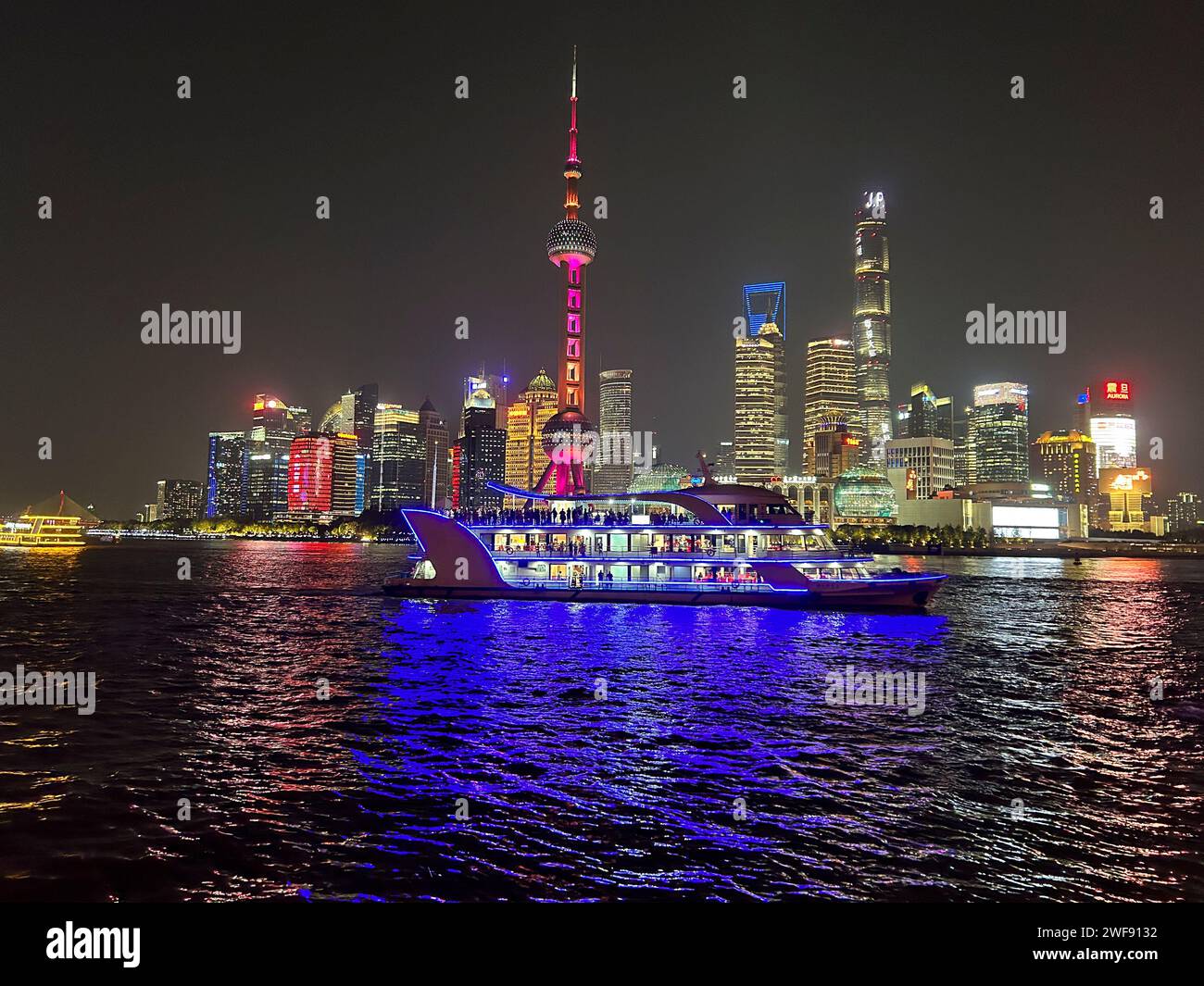Shanghai, China, Panoramic View, Skyline, City Center, Modern ...