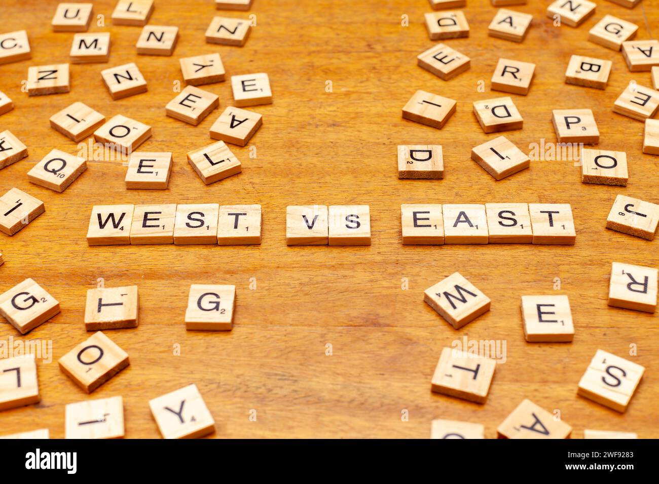 West vs east hi-res stock photography and images - Alamy