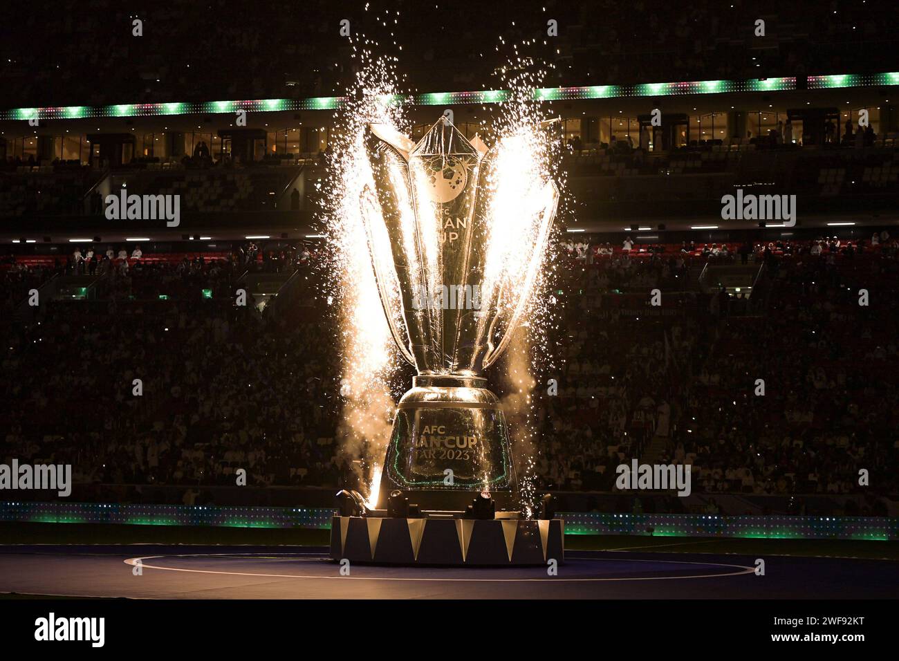 Al Khor, Qatar. 29 January, 2024. QATAR VS PALESTINE：ROUND OF 16 - AFC Asian Cup Qatar 2023 at ...