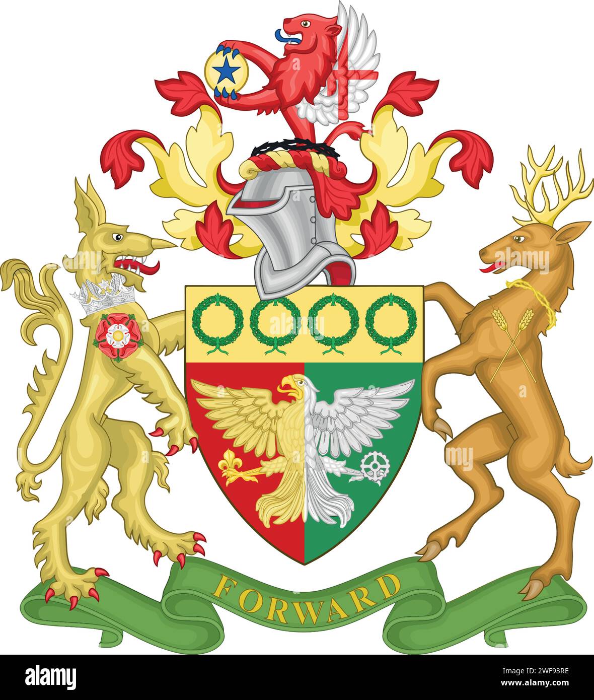 The arms and symbol of london Cut Out Stock Images & Pictures - Alamy