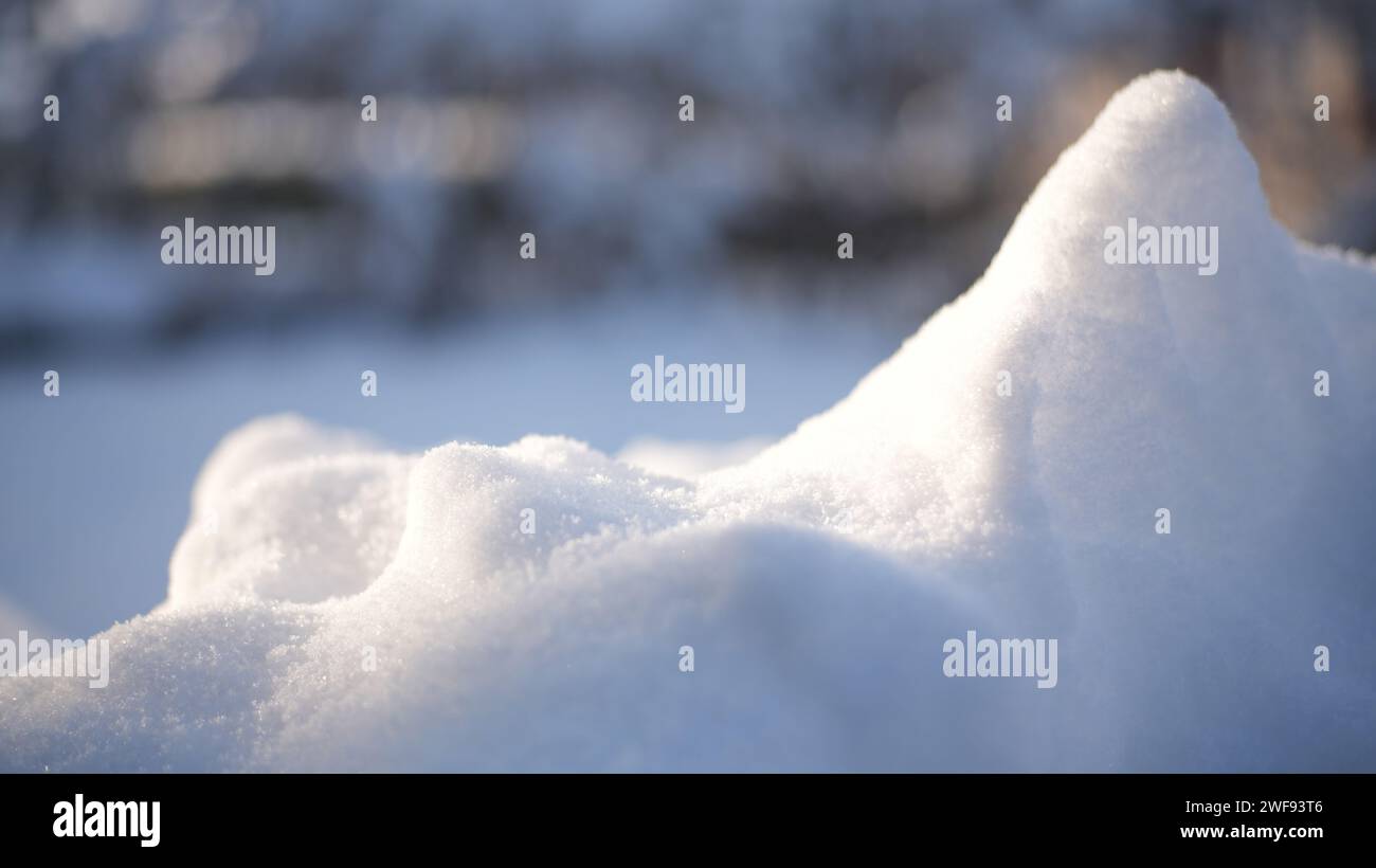 Soft white snow hi-res stock photography and images - Alamy
