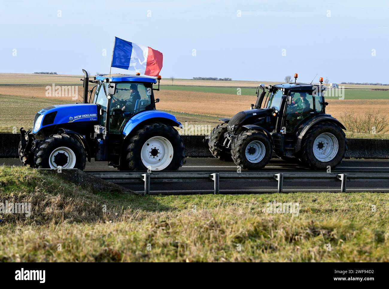 France. 29th Jan, 2024. © PHOTOPQR/VOIX DU NORD/Sebastien JARRY ; 29/01 ...