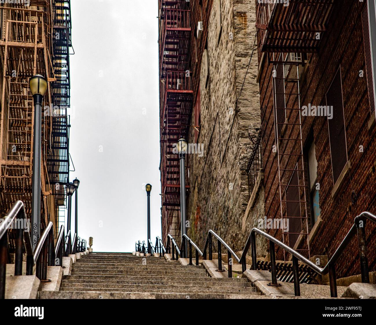 The Joker stairs in the Bronx, is the famous neighborhood of New York ...
