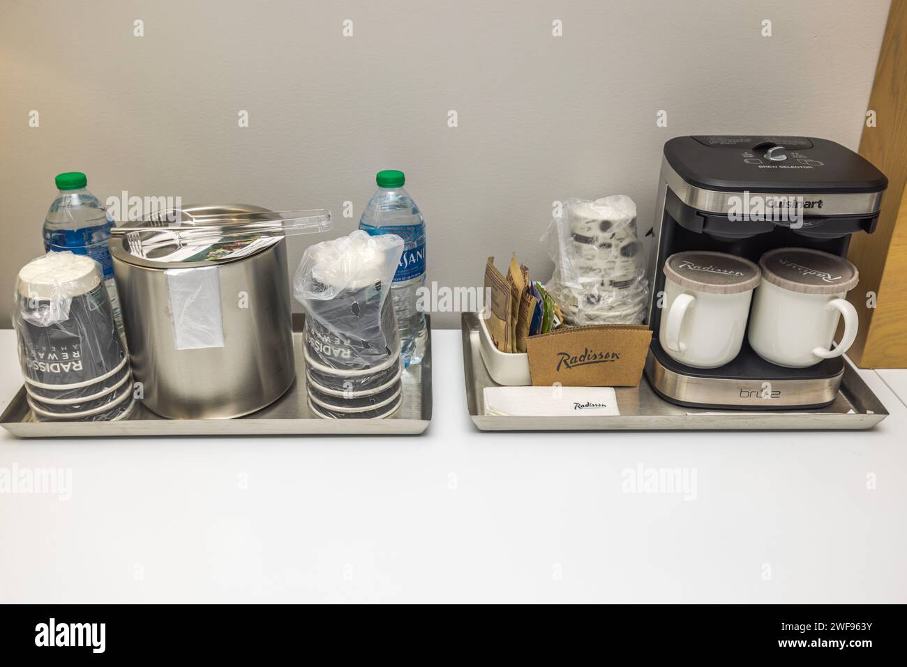 Hotel room coffee machine hi-res stock photography and images - Alamy