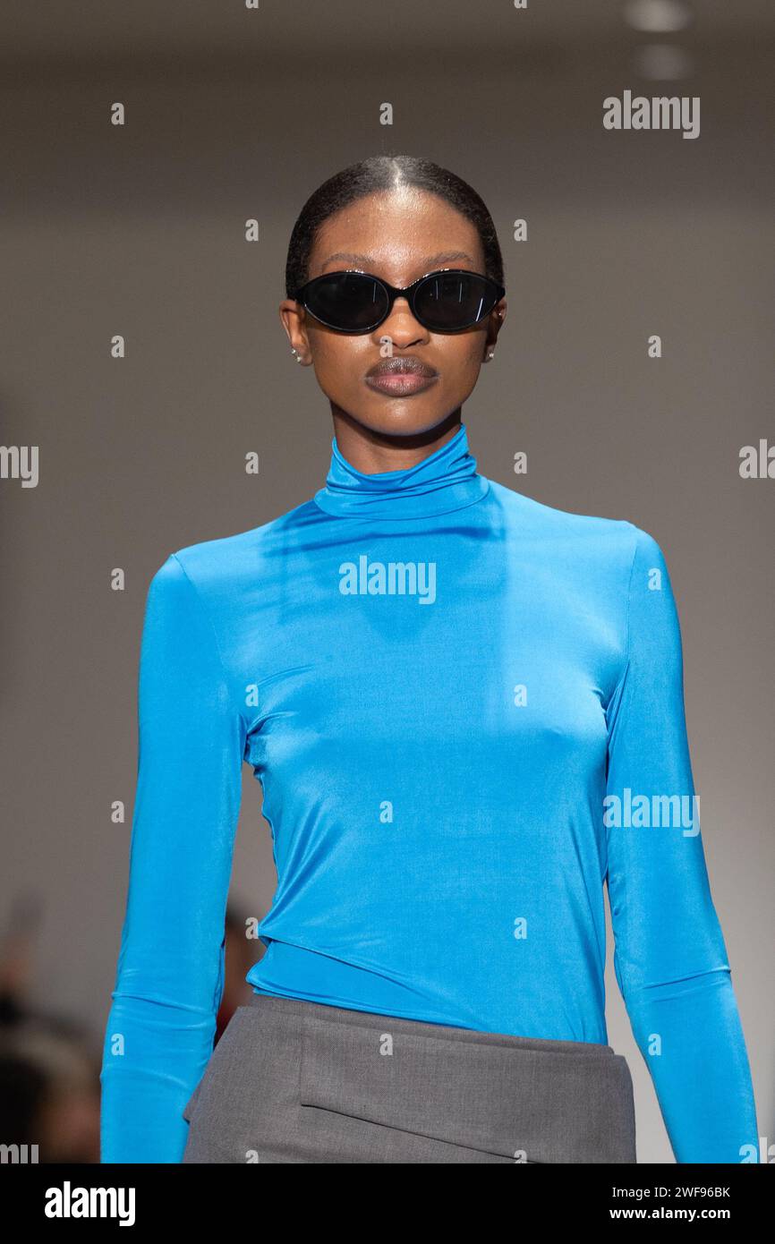 Copenhagen, Denmark. January 29th, 2024. A model on the catwalk at the ...