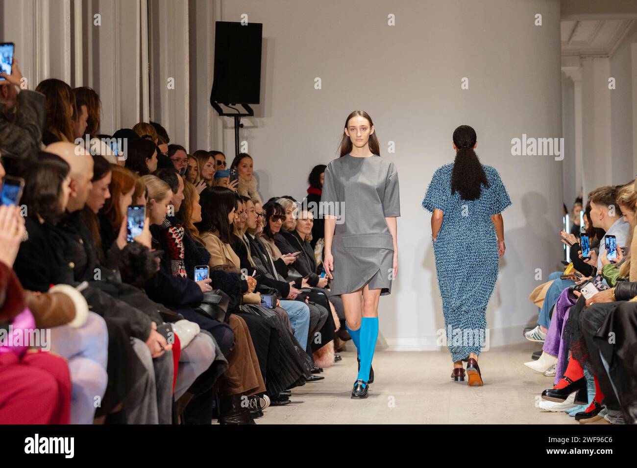 Copenhagen, Denmark. January 29th, 2023. Models on the catwalk at the ...