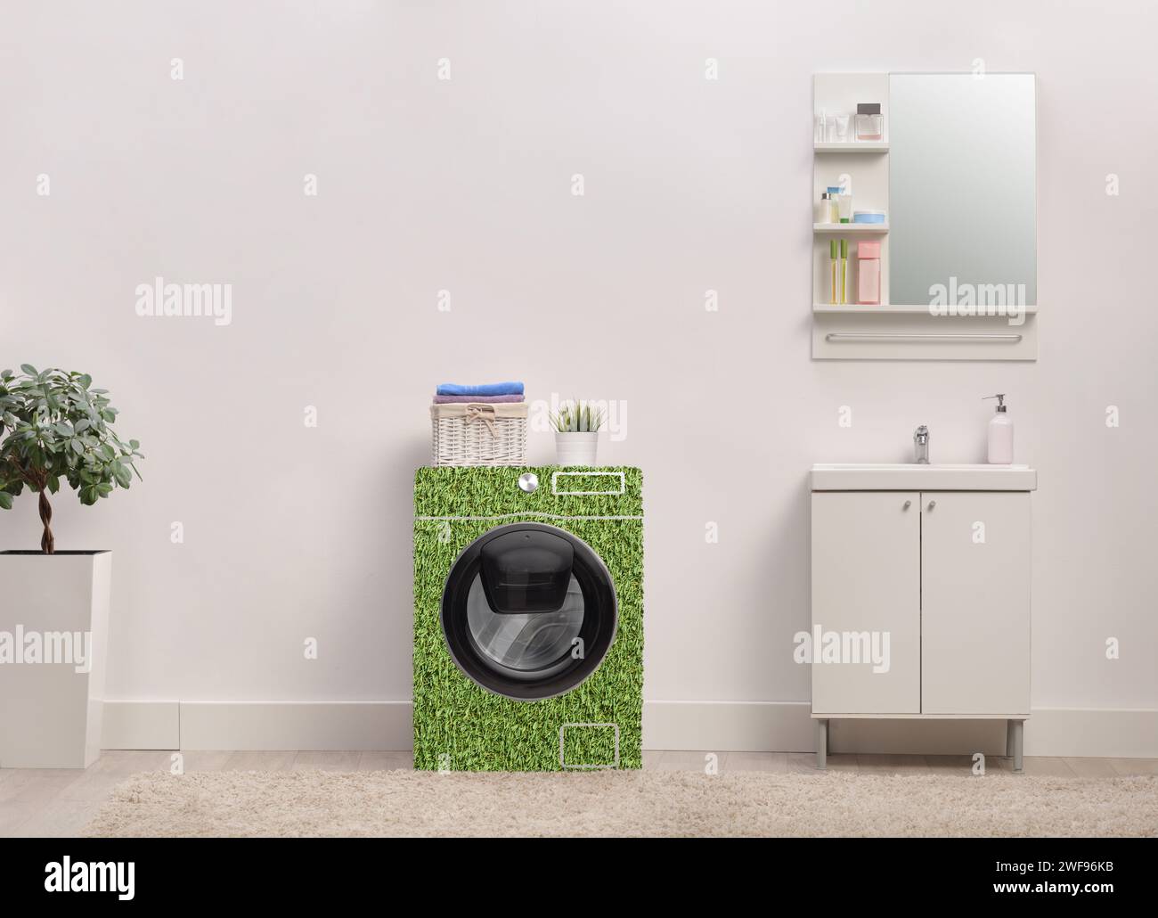 Sink bath washing machine hi-res stock photography and images - Alamy