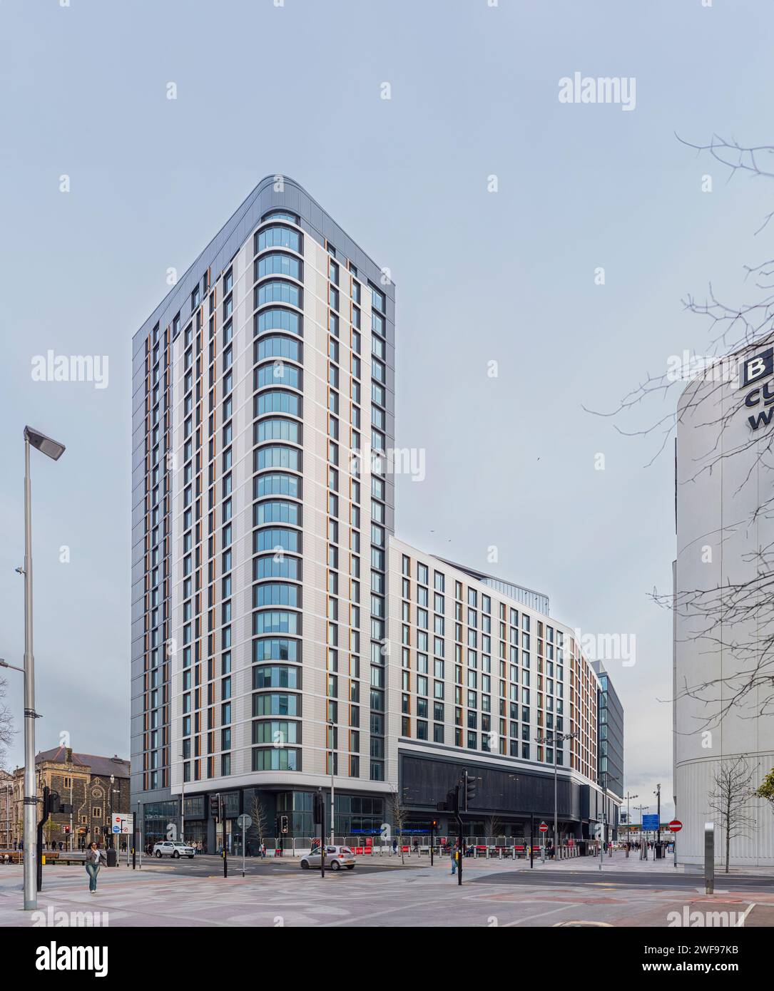 Wood Street House, Part of the new Cardiff Bus Interchange: Phillip ...