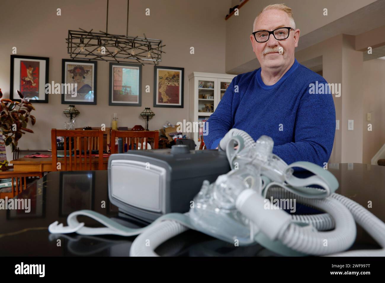 FILE - Jeffrey Reed, who experienced persistent sinus infections and ...