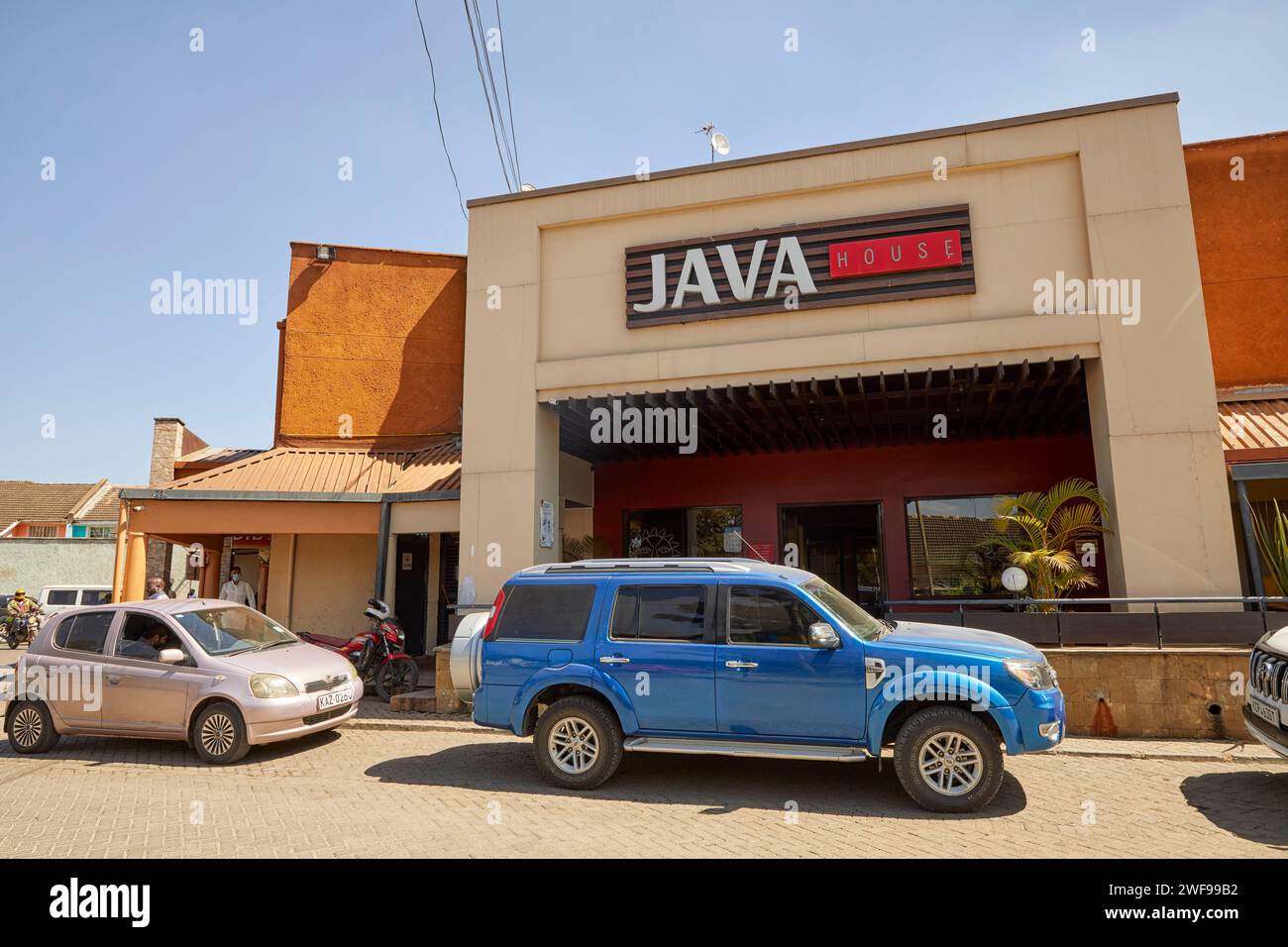 Java House cafe in Nairobi Kenya Africa Stock Photo - Alamy