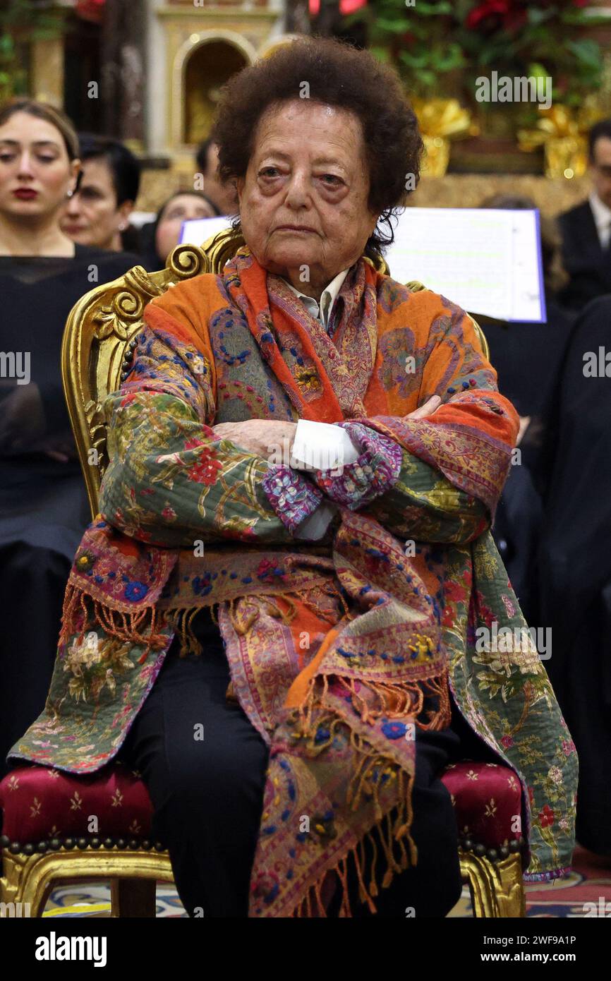 in the photo the memory writer Lia Levi Stock Photo - Alamy