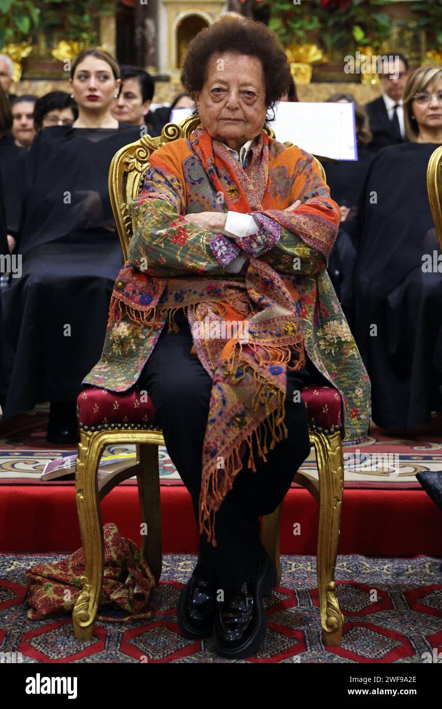 in the photo the memory writer Lia Levi Stock Photo - Alamy