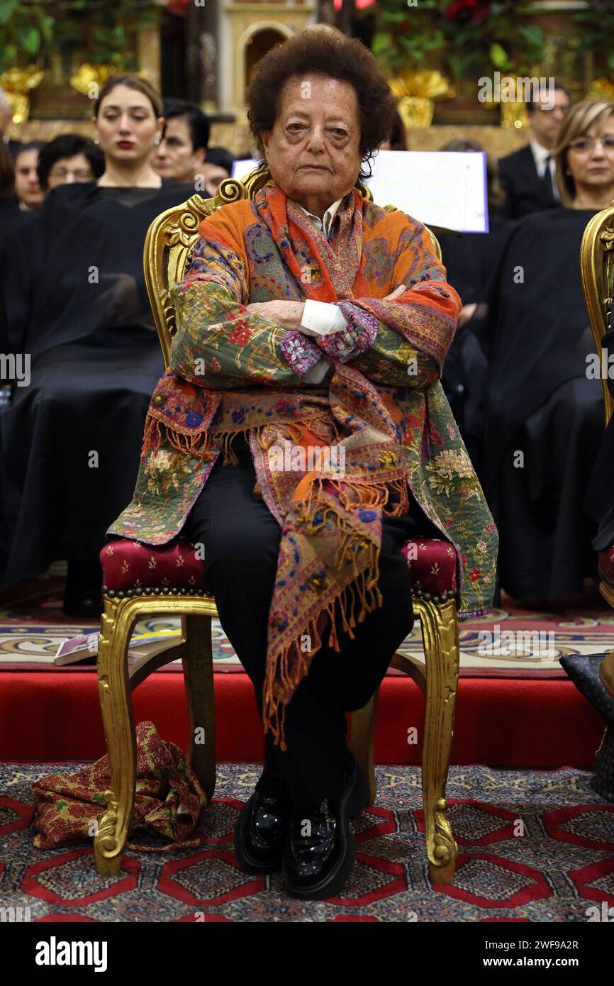 in the photo the memory writer Lia Levi Stock Photo - Alamy