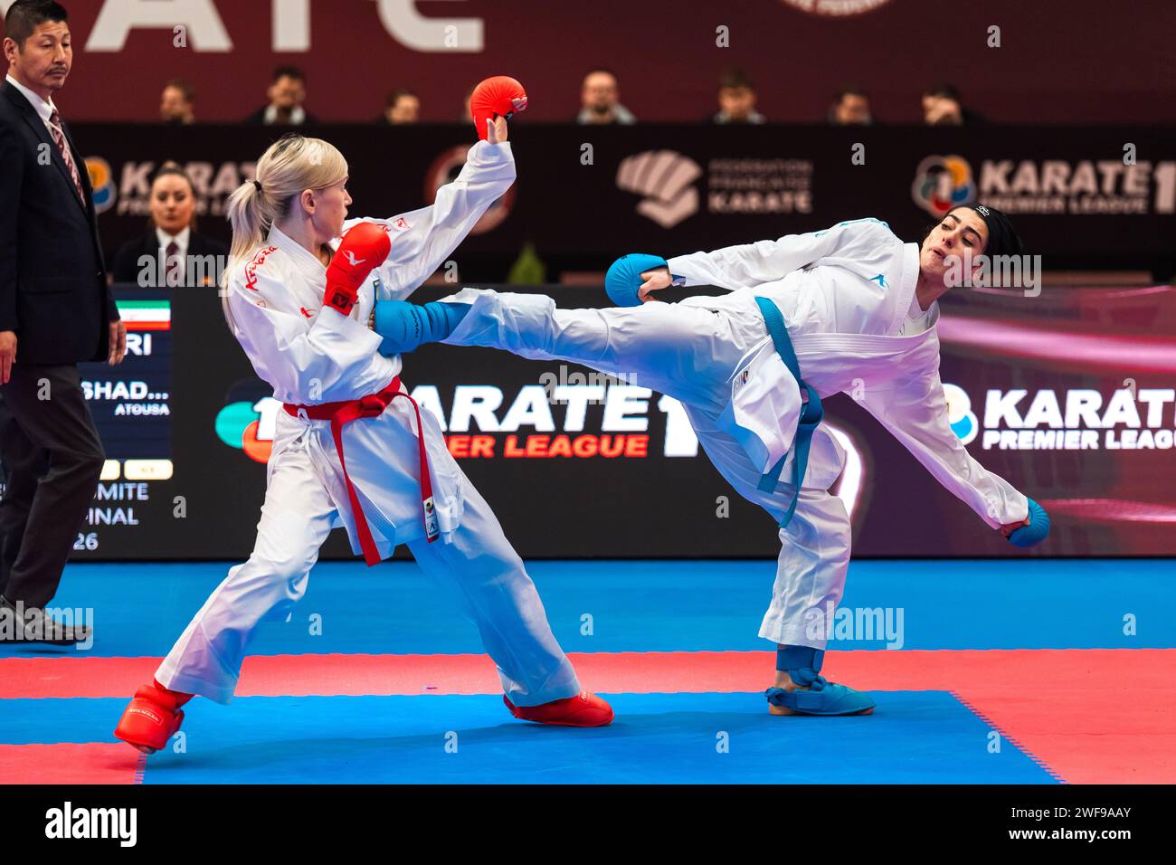 Atousa GOLSHADNEZHAD of Islamic Republic of Iran and Anita SEROGINA of ...