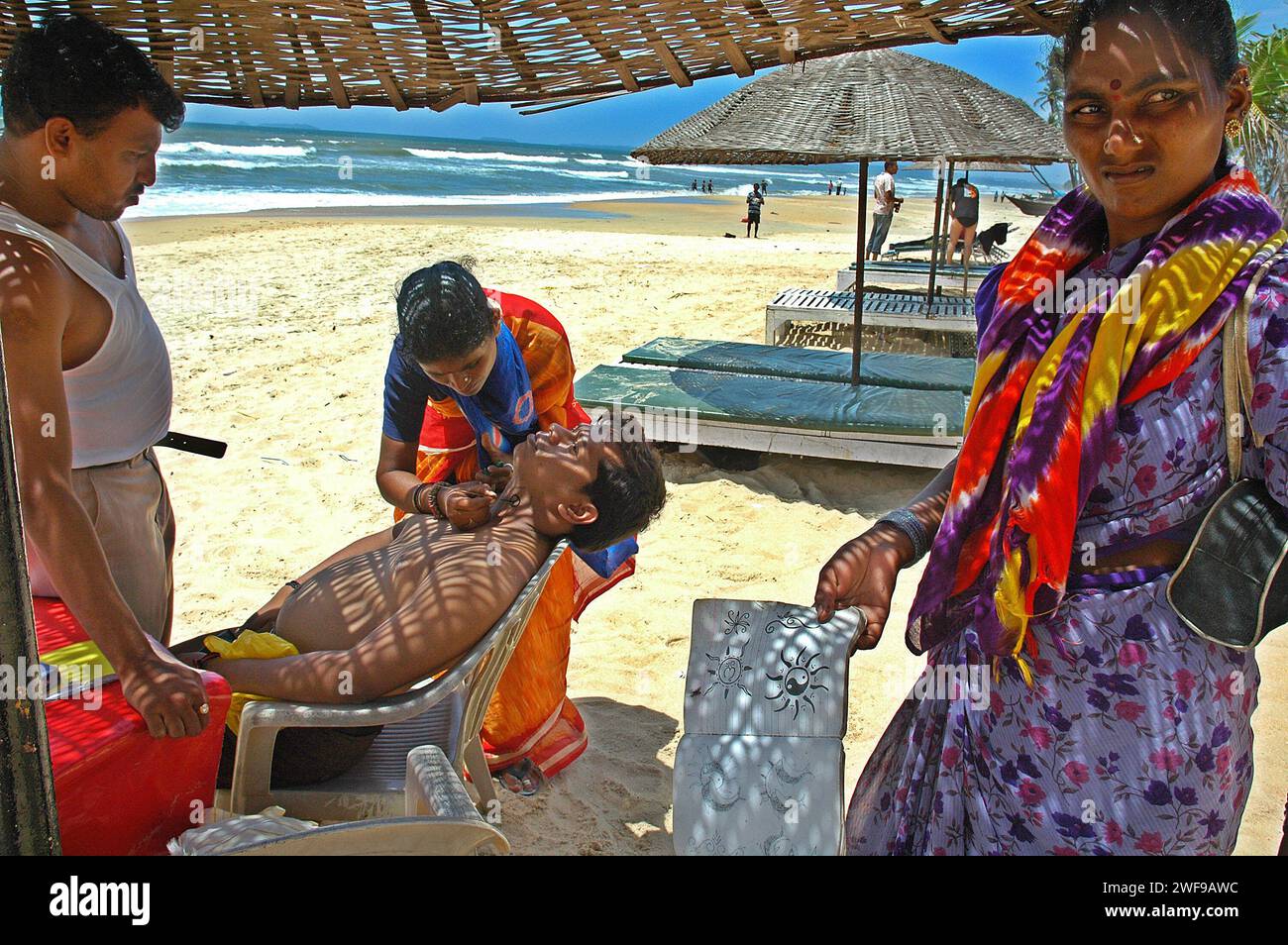 Anjuna Beach. The beaches of Goa are the perfect destination for a ...