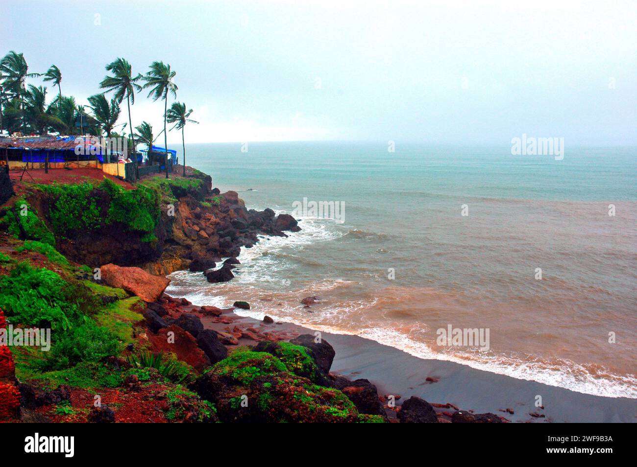 Anjuna Beach. The beaches of Goa are the perfect destination for a ...